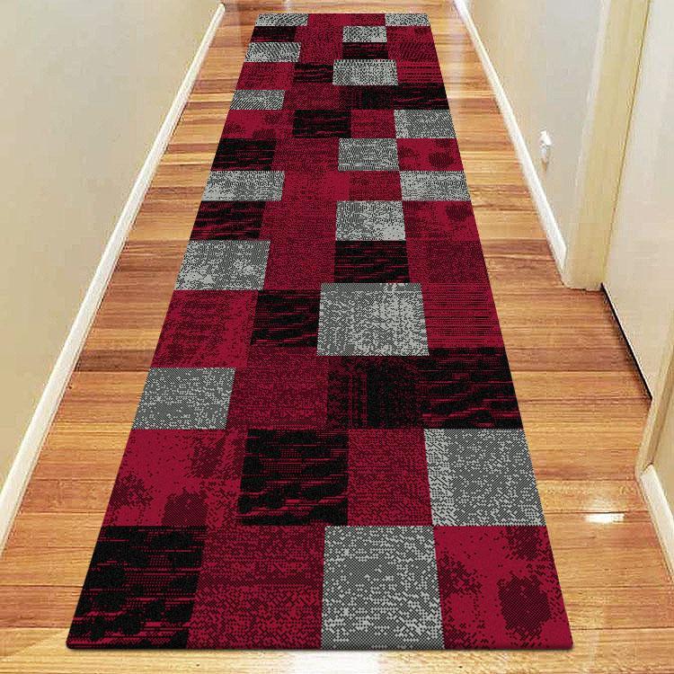 Lithgow Red Hallway Runner – House Things