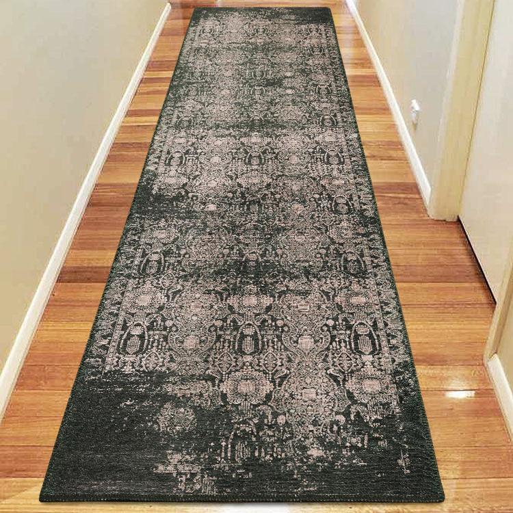 Lisbon Green Hallway Runner – House Things